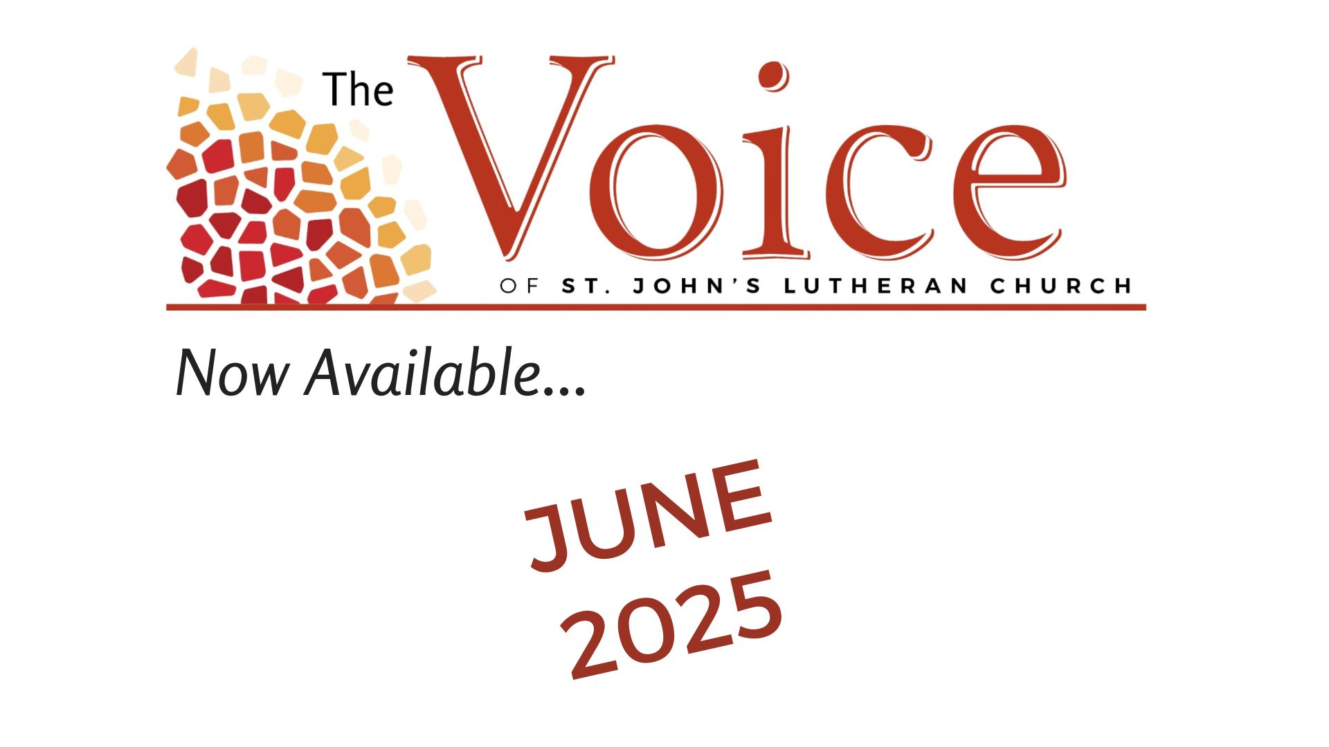 The June 2025 Edition of The Voice is Now Available – St. John’s ...